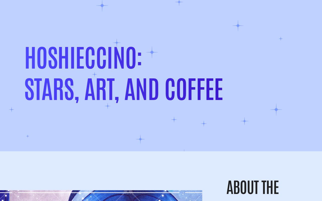 Hoshieccino: Stars, Art, and Coffee